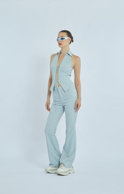 Leona Lace Up Sleeveless Suit – Stolen Stores
